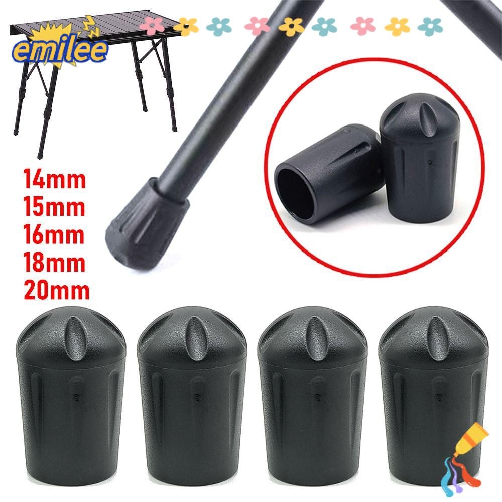 EMILEE 1 ชิ้น/4 ชิ้นขาป้องกัน Anti-slip Plug Connector Moon เก้าอี้ขา ...