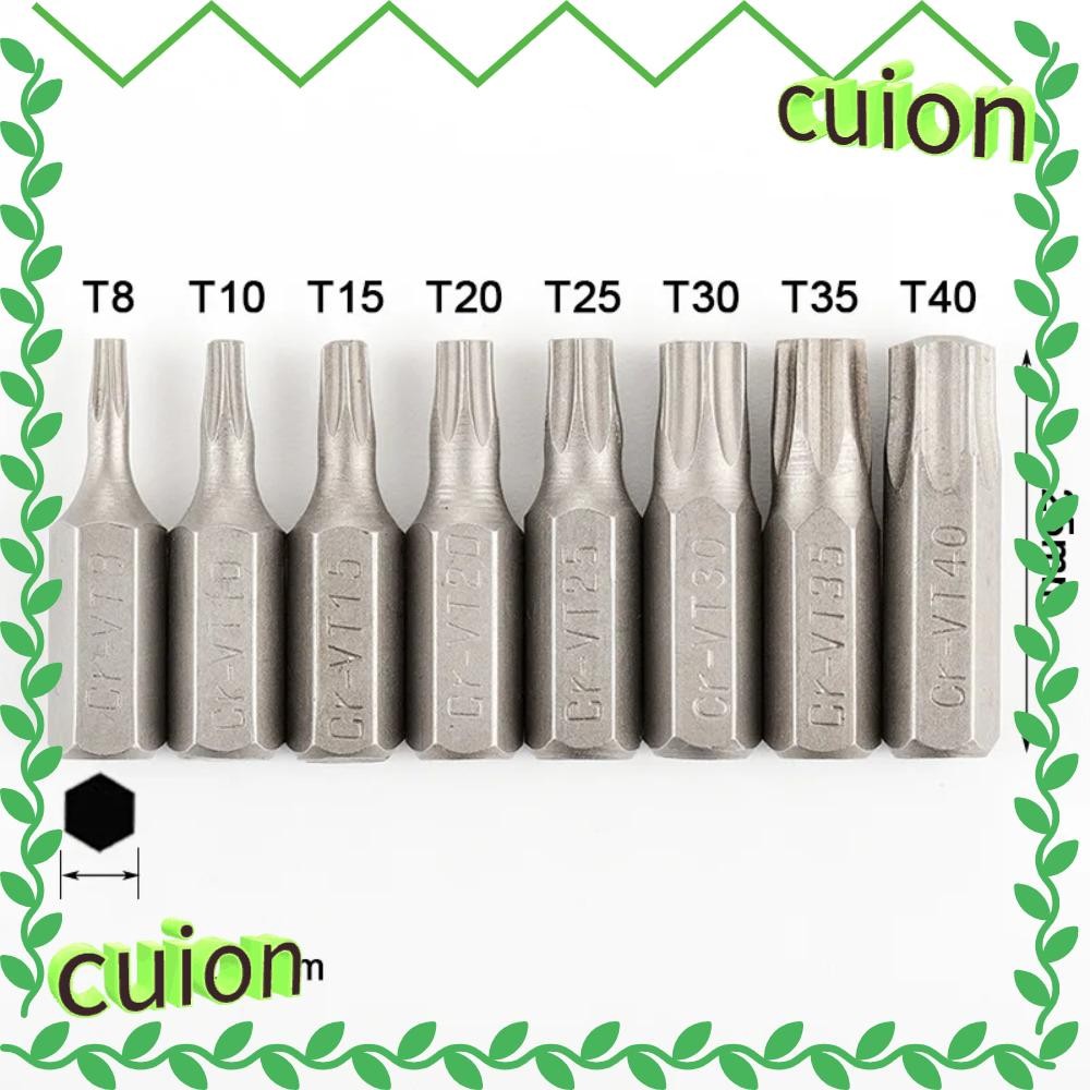 CUION1413 1 ชิ้นสกรูไดร์เวอร์บิต, S2 โลหะผสมเหล็ก 1/4 นิ้ว Hex Shank ...