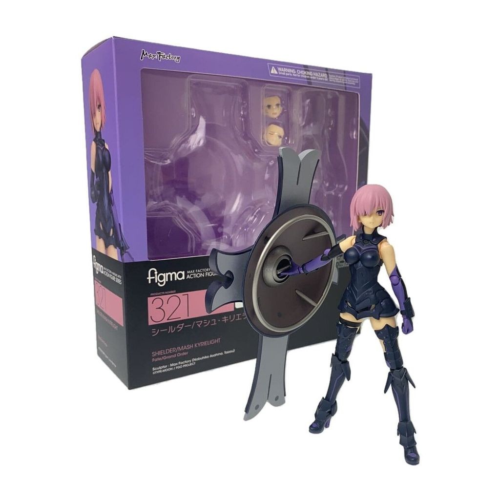 Max Factory Figure Figma Shielder Mash Kyrierite 321 Fate Grand Order FGO Direct from Japan ...