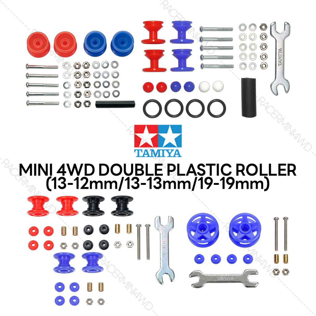 TAMIYA Mini 4WD Double Plastic Roller 15457 15525 15529 15532 94752 94768 94801 94812 95662 ...