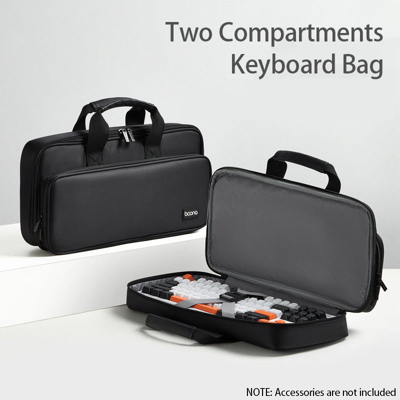 baona Mechanical Keyboard Storage Bag Travel Portable Keyboard Digital ...