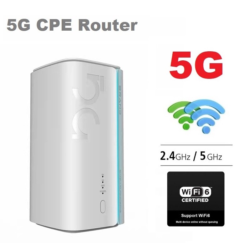 5G CPE Pro 2 เราเตอร์ ใส่ซิม รองรับ 3CA 5G 4G 3G AIS,DTAC,TRUE,NT, Indoor and Outdoor WiFi-6 ...