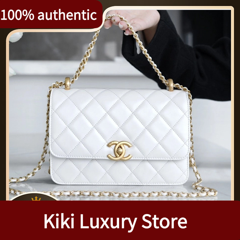 มีใบแจ้งหนี้การช็อปปิ้ง ฝรั่งเศส ซื้อ chanel 24C Double golden ball cf ...
