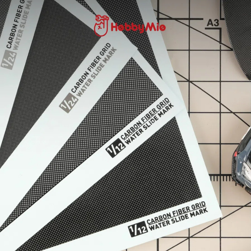 Hobby Mio Carbon Fiber Grid Water Decal | Shopee Thailand