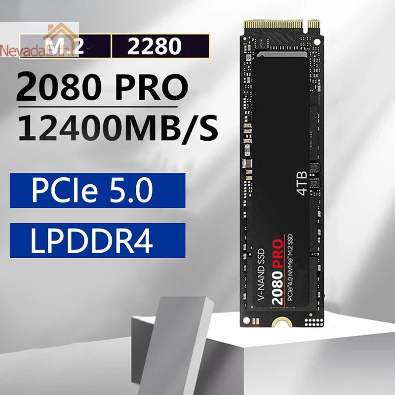 ND 4TB Ssd Solid State 2080pro ฮาร์ดไดรฟ์ Naffi M.2 Ssd Nvme PCIE 4.0 ...