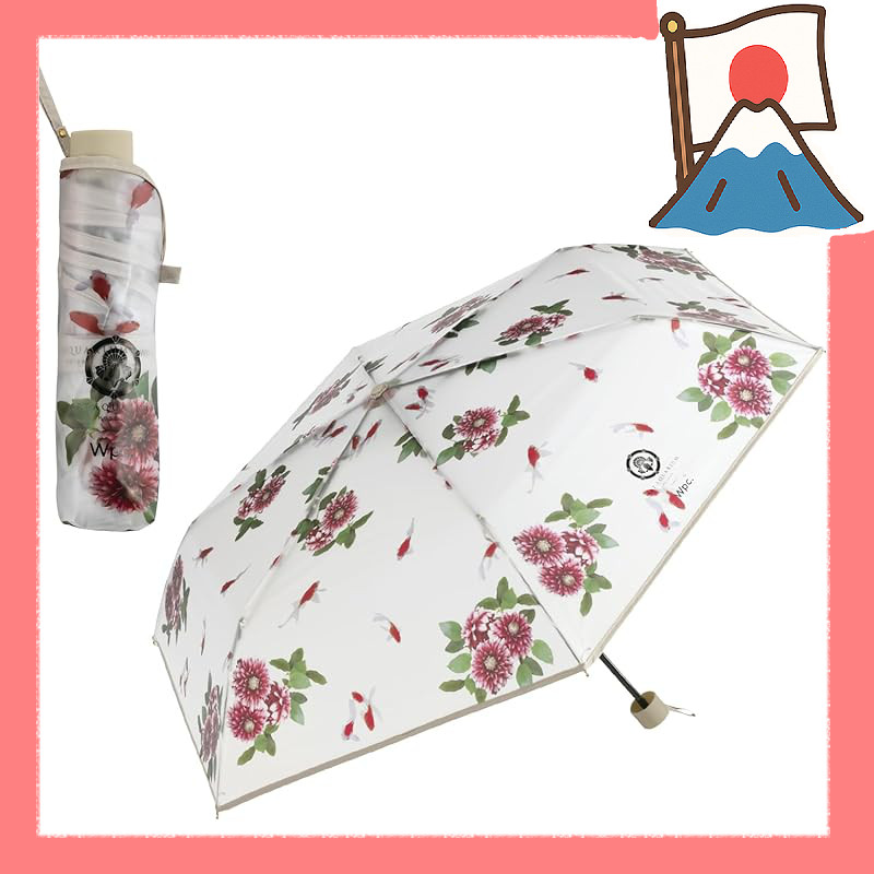 [Direct from Japan] "2025 Wpc. Art Aquarium x Wpc. Mini Foldable Umbrella - Stylish and ...
