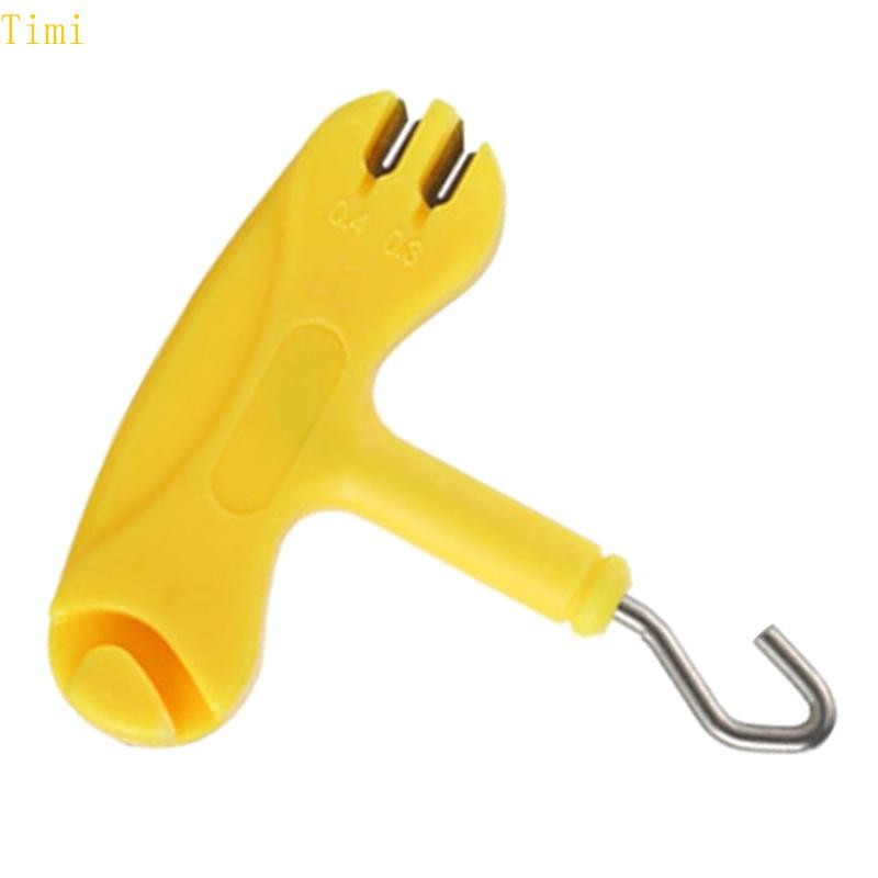 Timi Tie Knot Tool อุปกรณ์มัลติฟังก์ชั่น เครื่องดึงสายปลาและเบ็ด ...