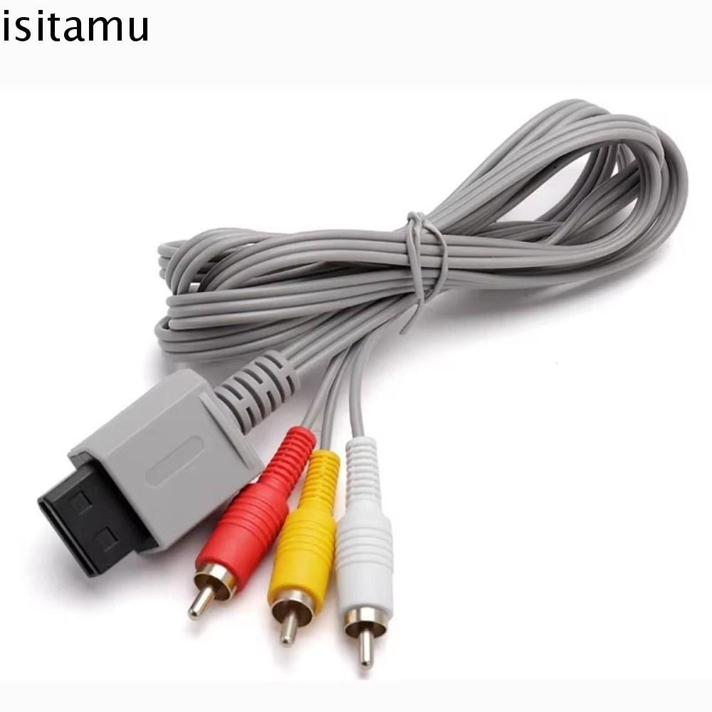 ISITAFT Audio Video AV Adapter, 3 in 1 Fast Charging สาย AV สําหรับ Wii ...