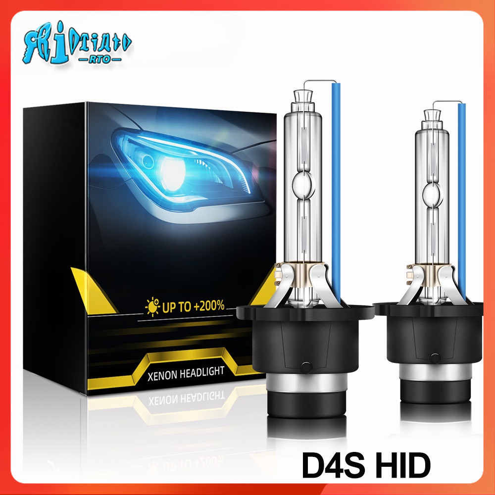 2pcs 35W D4S รถ HID หลอดไฟ 3000K 4300K 5000K 6000K 8000K 10000K 12000K 12V ไฟอัตโนมัติหลอดไฟไฟ ...