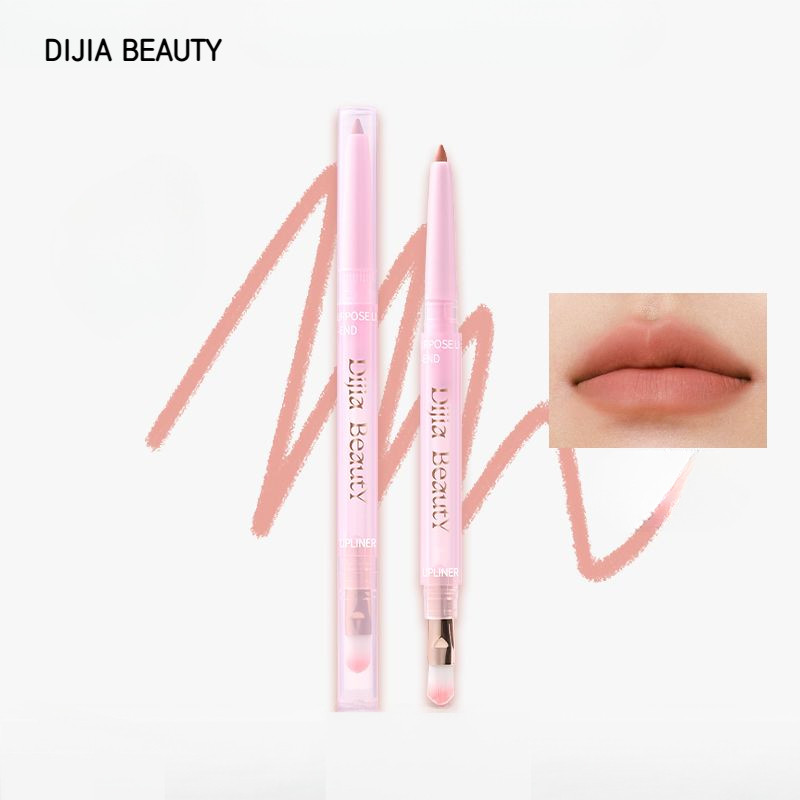 DIJIA BEAUTY Double-Head Lip Linear Outline Lip Long-Lasting Lip Line ...