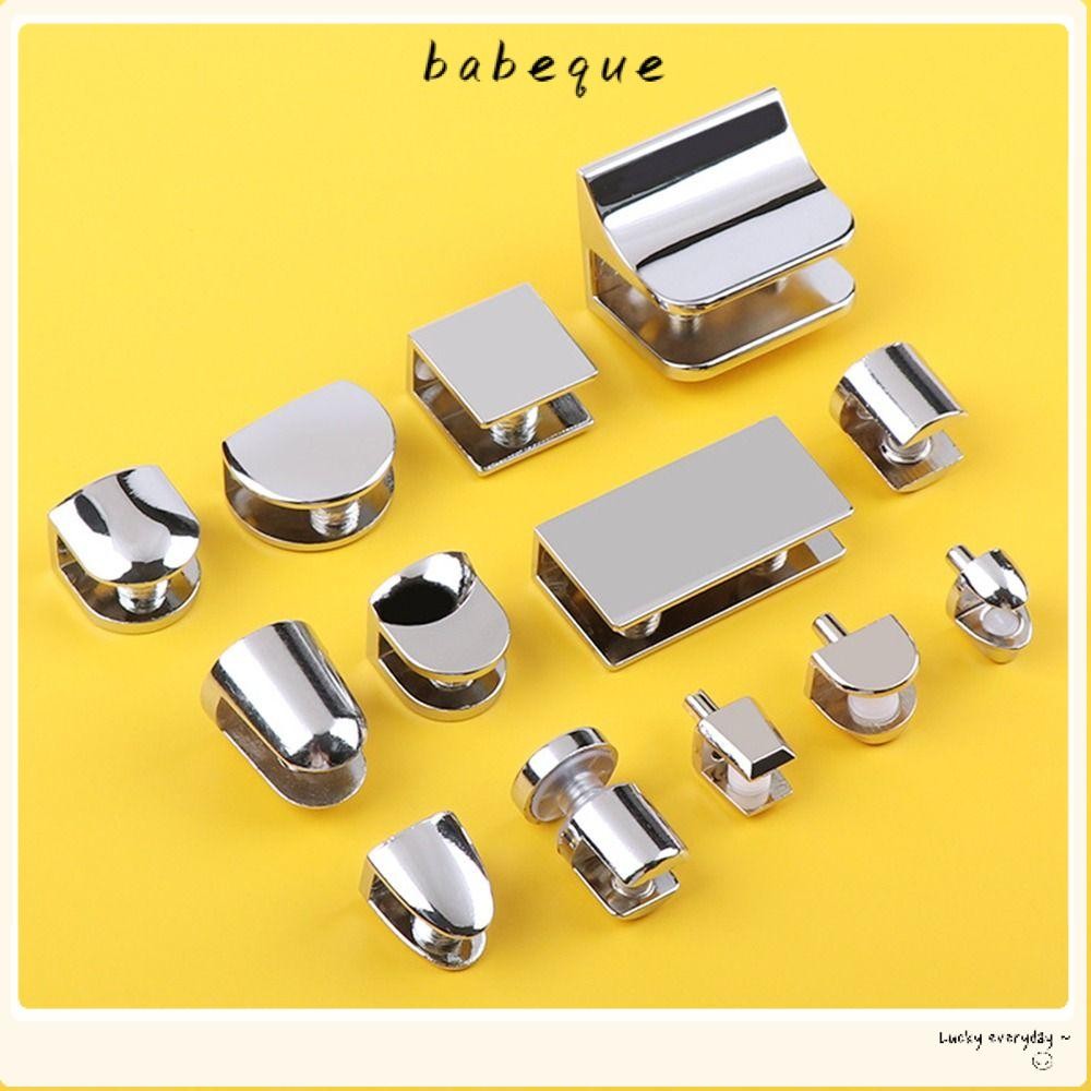 BABEQUE 1 ชิ้นแผงวงเล็บทนทานเฟอร์นิเจอร์ฮาร์ดแวร์นิกเกิลชั้นวางคลิป ...