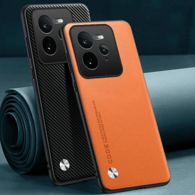 หรูหราซิลิโคนปกหนังสําหรับRealme GT 7 GT 7Tป้องกันกล้องแฟชั่นกันชนกัน ...