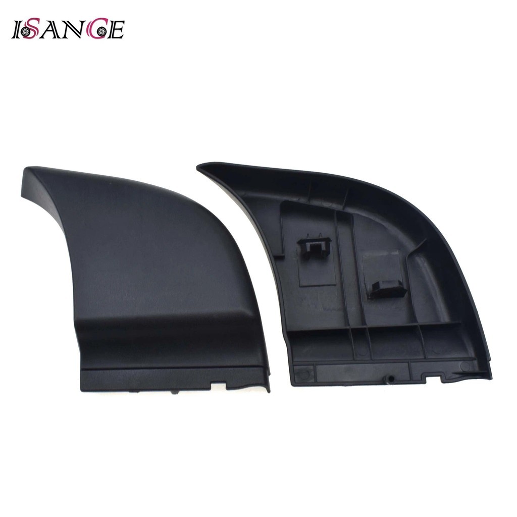 สีดําด้านหลังซ้ายขวากันชน End แผ่นมุมฝาครอบสําหรับ Toyota Hilux Vigo 2 ...