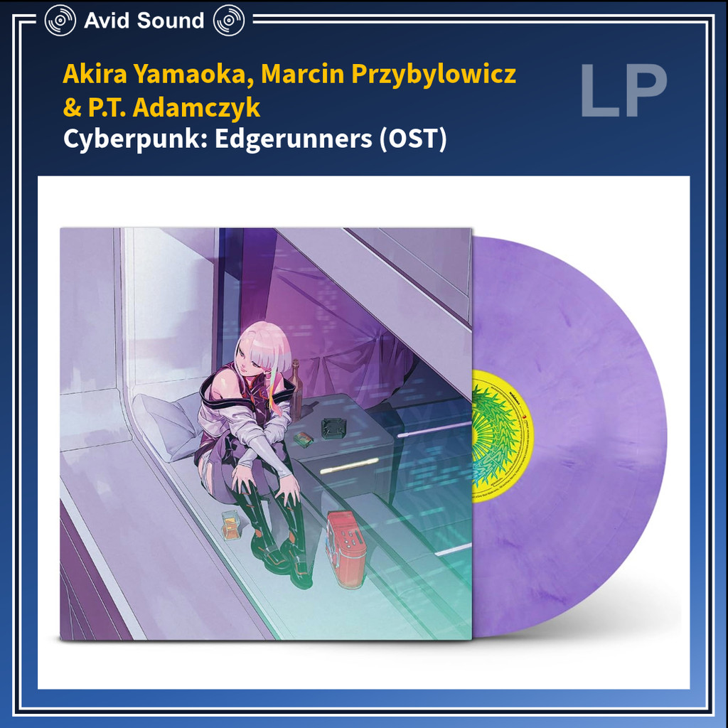 แผ่นเสียง Akira Yamaoka Marcin Przybylowicz PT Adamczyk Cyberpunk Edgerunners ใหม่ ซีล Cyberpunk ...
