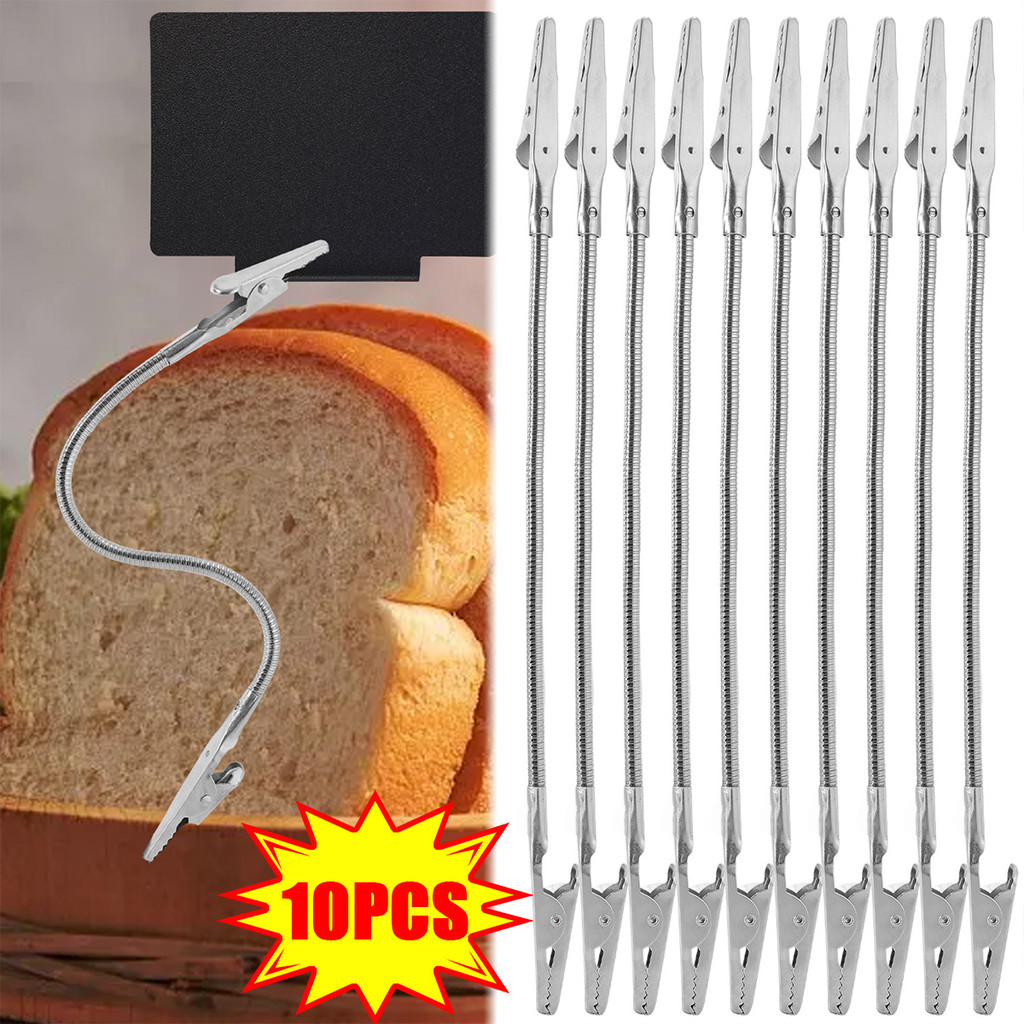 3-10ชิ้นอลูมิเนียมอัลลอยด์Dual Head Clip - 13ซม./23ซม.Multi-มุมชั้นวาง ...