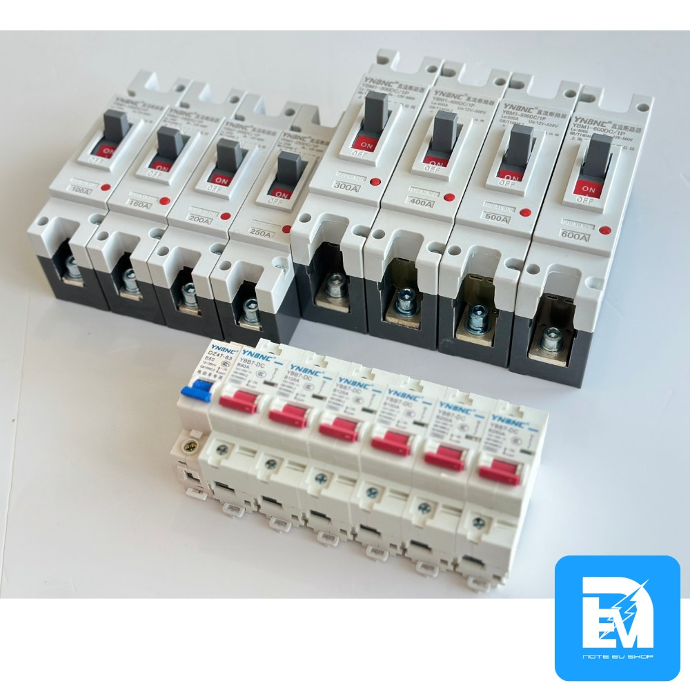 เบรกเกอร์ DC 1P 300A 400A 500A 600A 800A โซล่าเซลล์ รถไฟฟ้า รองรับกระแสสูง | Shopee Thailand