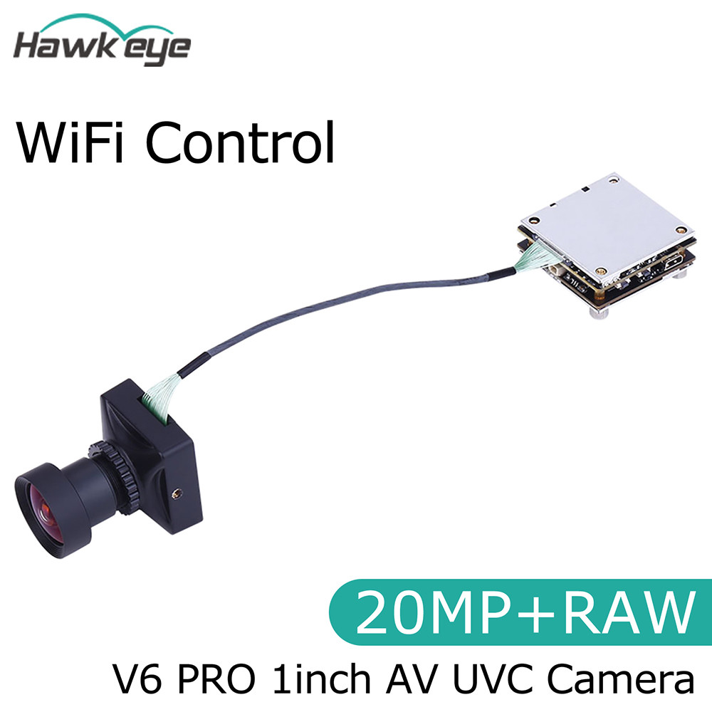 Hawkeye 6K Card Recorder กล้อง V6 PRO 1in 20MP กล้อง WiFi ควบคุม 8X ซูม ...