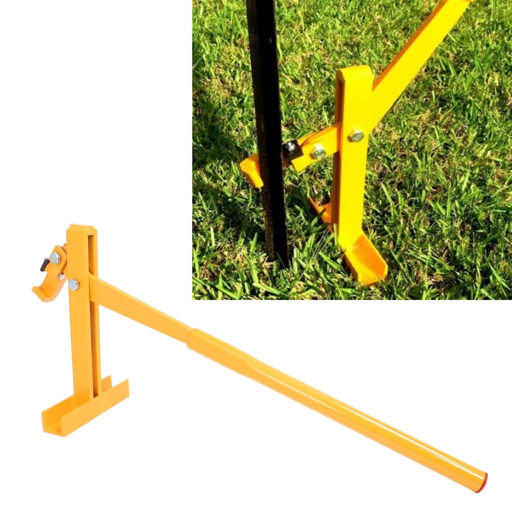 Fence Post Puller รักษาความสมบูรณ์ของตัวกำจัดโลหะที่ใช้ซ้ำได้สำหรับ ...