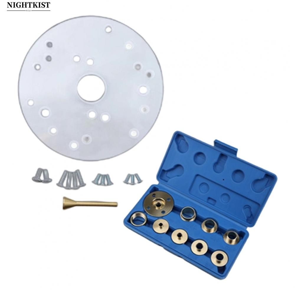 10-piece Brass Router Guide Bushing Set Router Base Plate Acrylic ...