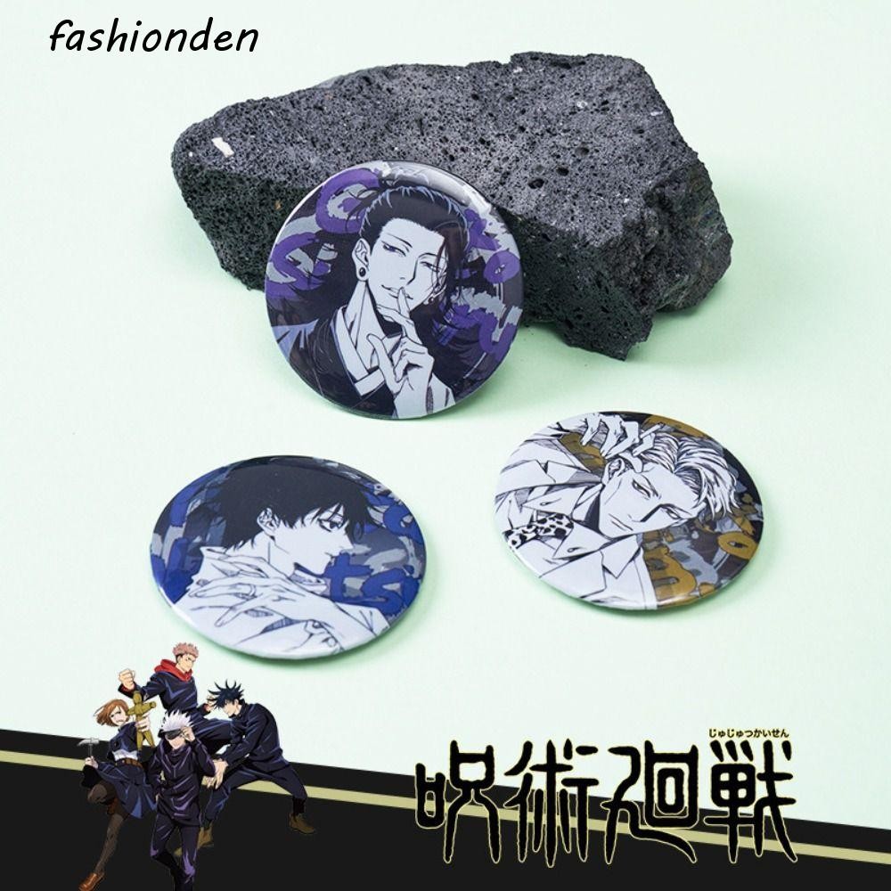 FASHIONDEN อุปกรณ์ต่อพ่วงอะนิเมะญี่ปุ่น,-badge Chroma Jujutsu Kaisen ...