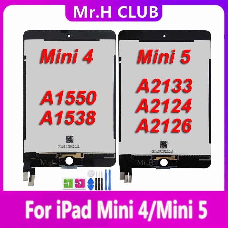 LCD สําหรับ iPad Mini 5 Mini5 2019 A2124 A2126 A2133 จอแสดงผล LCD Touch Screen Assembly สําหรับ ...