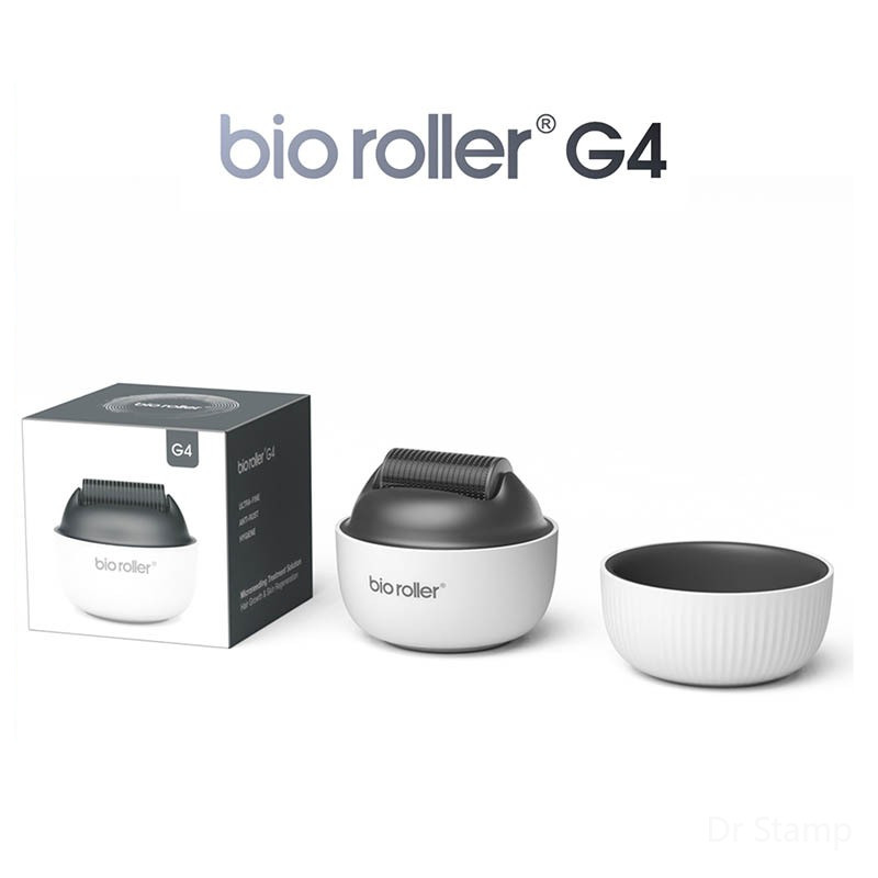 Bio Derma Roller 1200Pin 0.5-2mm Microneedle Titanium Facial Skincare ...