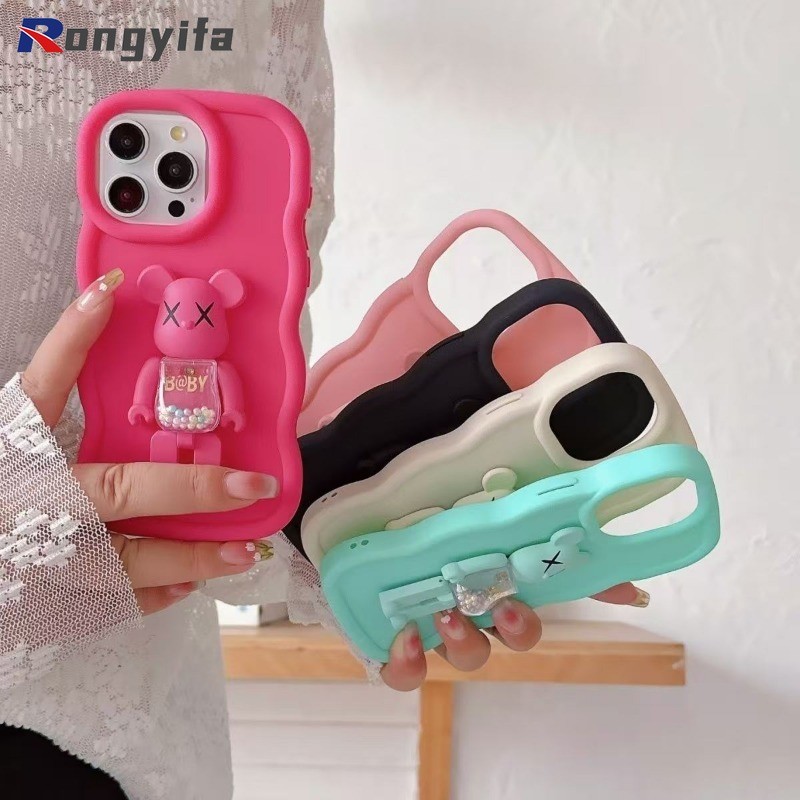 ใหม่หมีถุงลมนิรภัยยึดเคสโทรศัพท์สําหรับHonor 200 90 สมาร์ท 70 Lite 9X ...