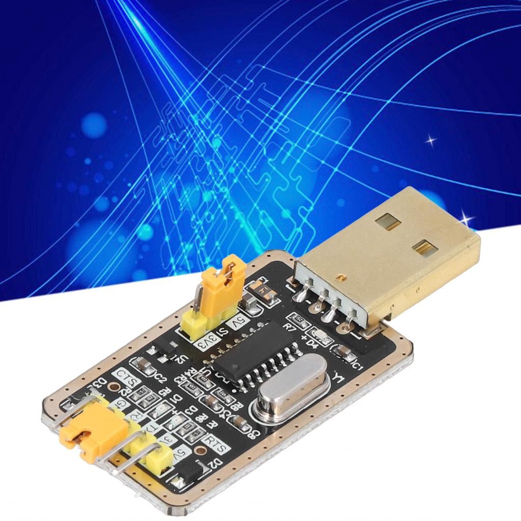 โมดูลอะแดปเตอร์อนุกรม USB เป็น TTL Converter ชิปโมดูล CH340G สำหรับ Linux | Shopee Thailand