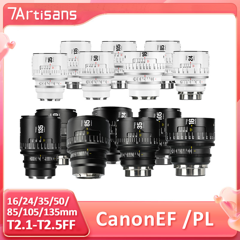 7artisans INFINTE 16 มม.T2.5 135 มม.T2.4 24 มม.35 มม.50 มม.85 มม.105 ...