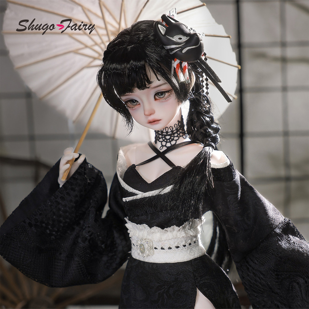 Kikyou E Bjd ตุ๊กตา 1/4 Fullset นักรบหญิง Bariy หน้าอกใหญ่ญี่ปุ่น Y2k สไตล์ Yakuza เจ้าหญิง ...