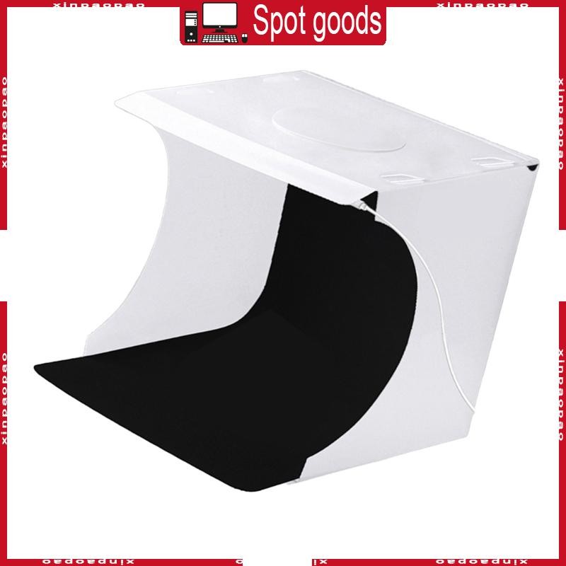 XI Mini LED แผงพับแบบพกพาแสงภาพแสงเดสก์ท็อปสตูดิโอการถ่ายภาพ | Shopee ...