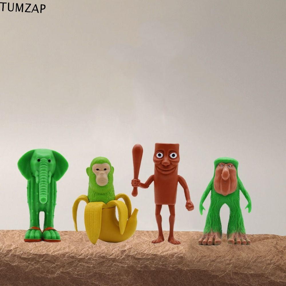 TUMZAP 8 ชิ้น/เซ็ต Tung Tung Sahur รูป, Trralalala Brainrot Boneca Amlam อิตาเลี่ยน Brainrot รูป ...