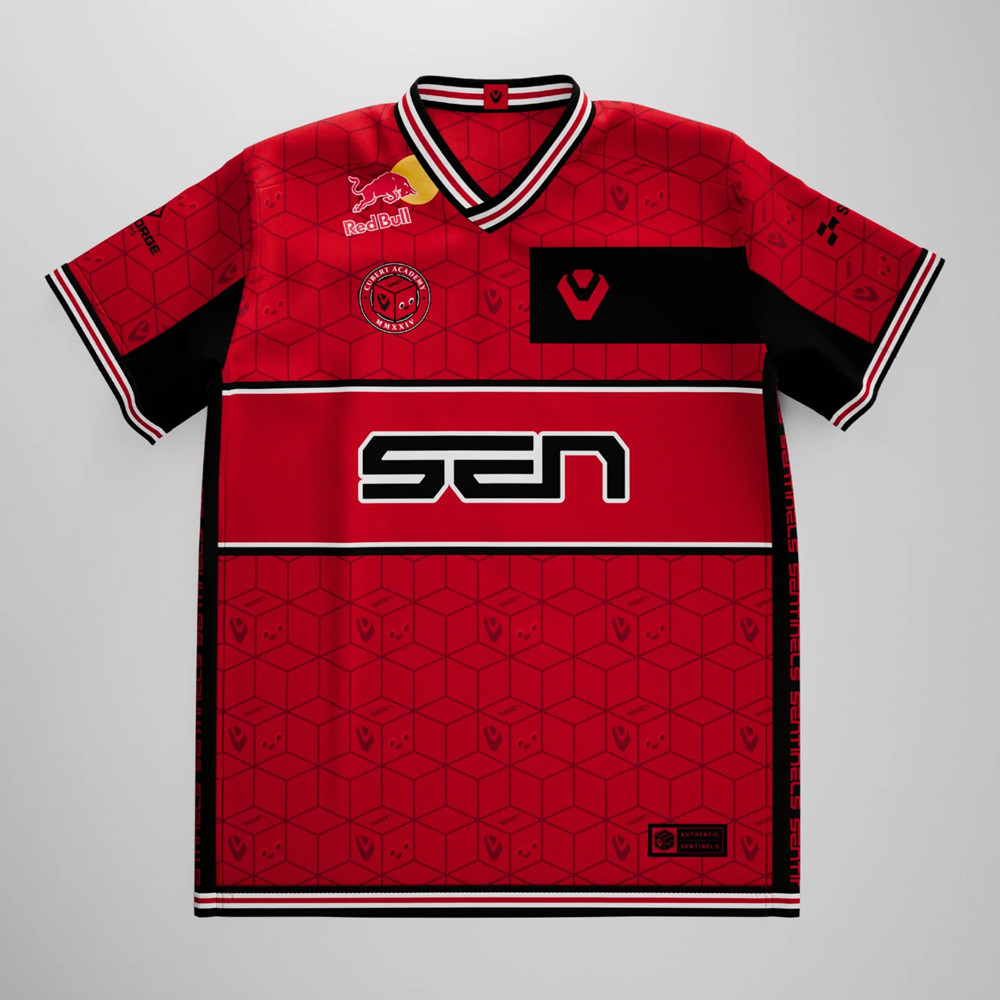 [ปรับแต่งได้] เสื้อแข่ง Sentinels CUBERT ACADEMY 2025 SENT E-sports ...