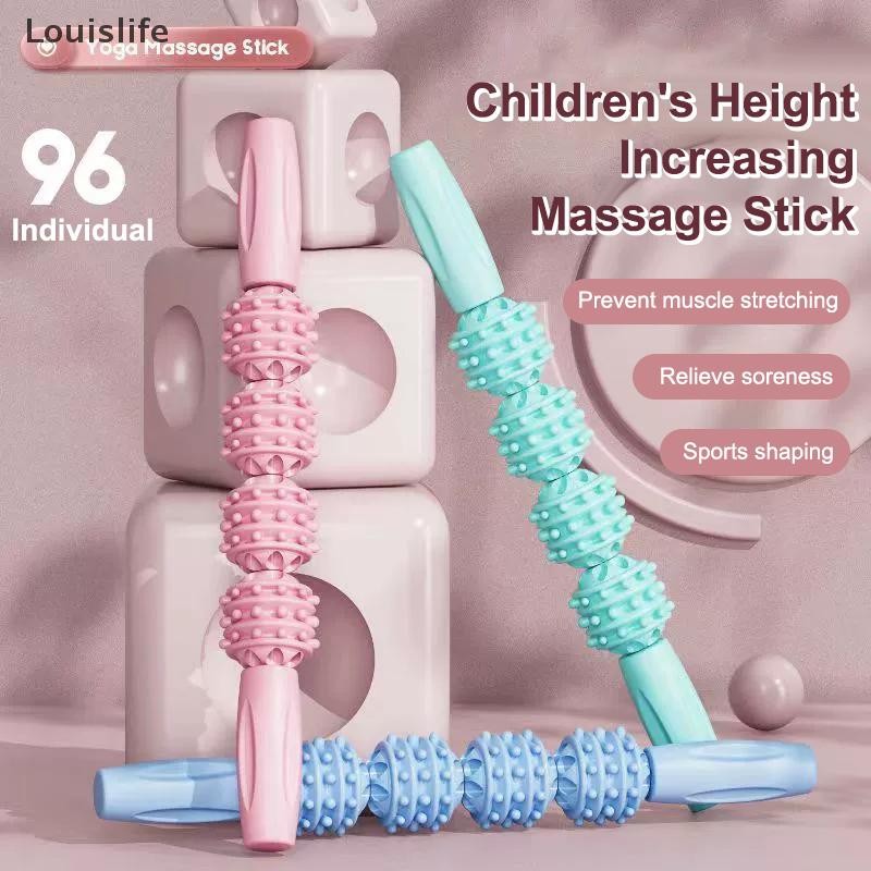 LLPH 3/4 ลูกกลิ้งนวดติดขา สำหรับฟิตเนสและโยคะ ช่วยลดพังผืด ผ่อนคลายกล้ามเนื้อ และยืดน่อง ...