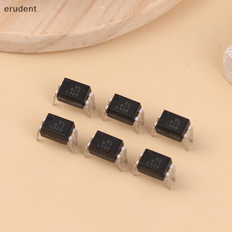 Erudent 50pcs ใหม่ EL817C PC817 PC817C FL817C FL817 EL817 DIP-4 ปลั๊กตรง Optocoupler เครื่องมือ ...