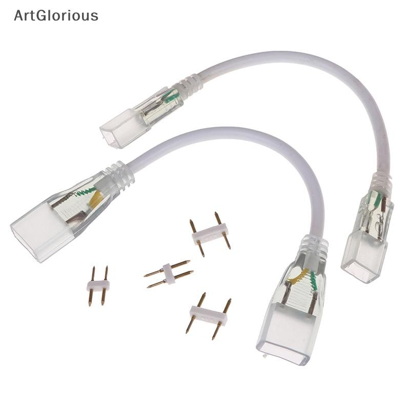 Art 2pin Led Corner Connector RGB ตัวเชื่อมต่อตรงกลาง Double Connectors ...