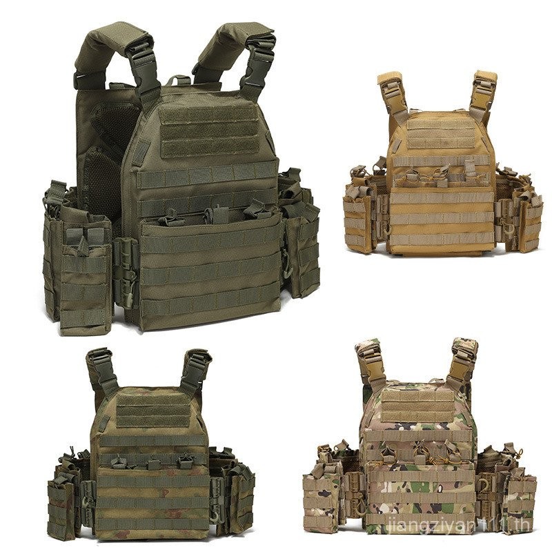 ชุดเกราะยุทธวิธีกลางแจ้ง Okali แบบปลดเร็ว ใหม่ ชุดเกราะป้องกัน MOLLE ...