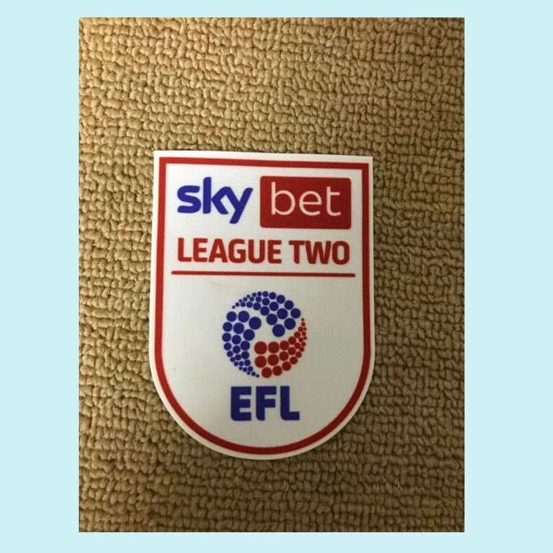 League Two Patch แพทช์ป้ายฟุตบอลถ่ายเทความร้อน | Shopee Thailand