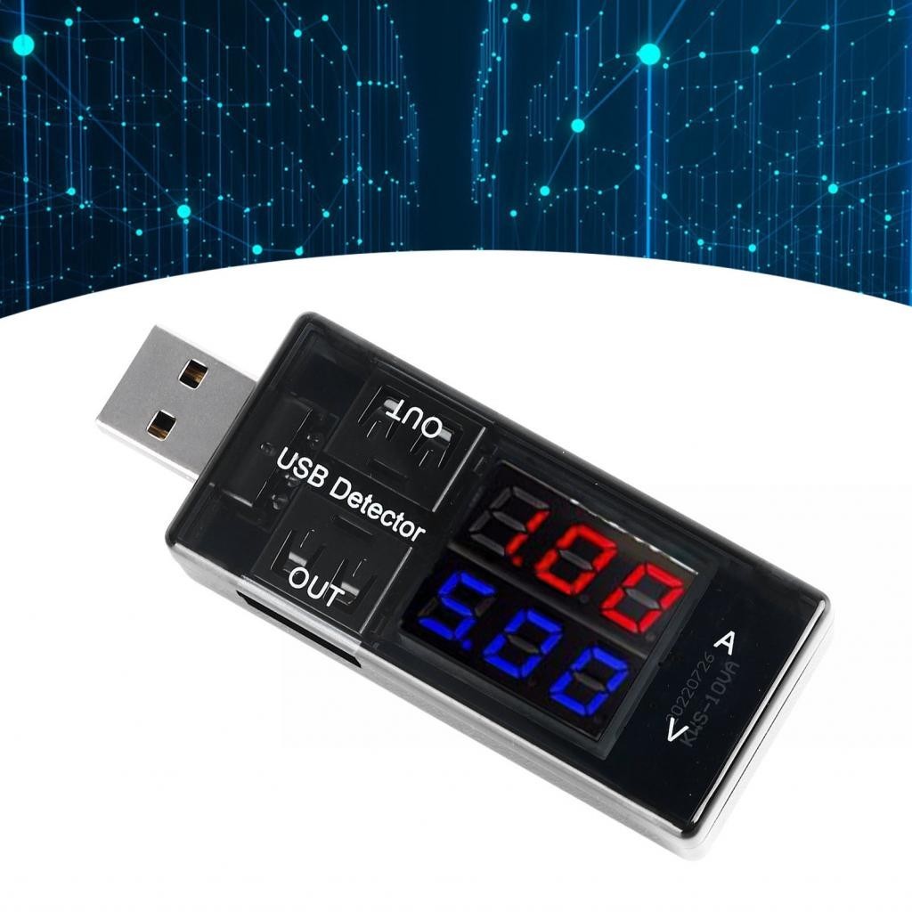 USB Multimeter ความแม่นยำสูงเครื่องทดสอบ 3‑20V 0‑3A สำหรับแล็ปท็อป ...