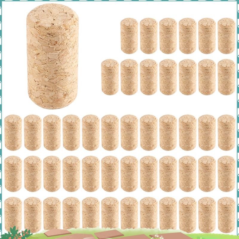 Super 50 ชิ้นตรงไม้ Cork Plugs,ขวดไวน์ Corks Stoppers ไวน์ Corks ...
