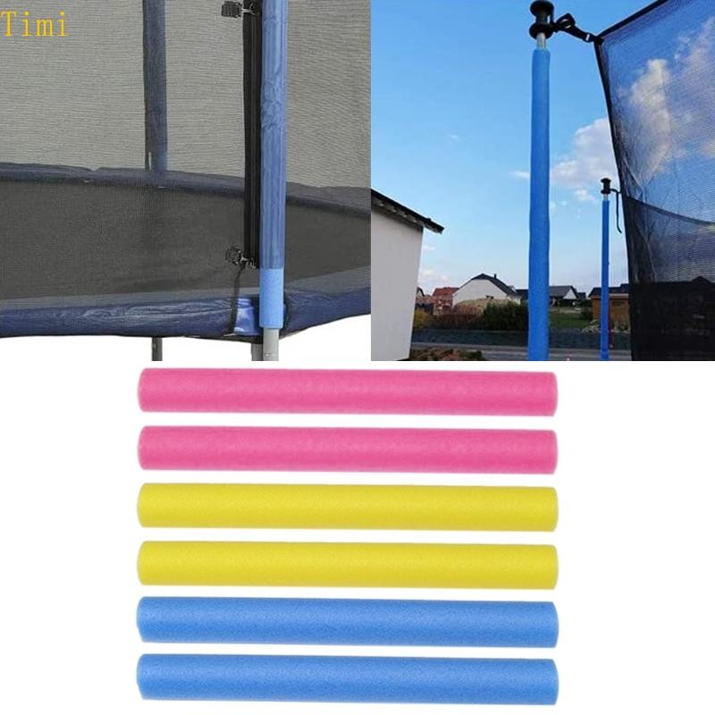 Timi 6 ชิ้น 40 cm Padding โฟมฟองน้ำปลอกแทรมโพลีน Po-le โฟมแขน | Shopee ...