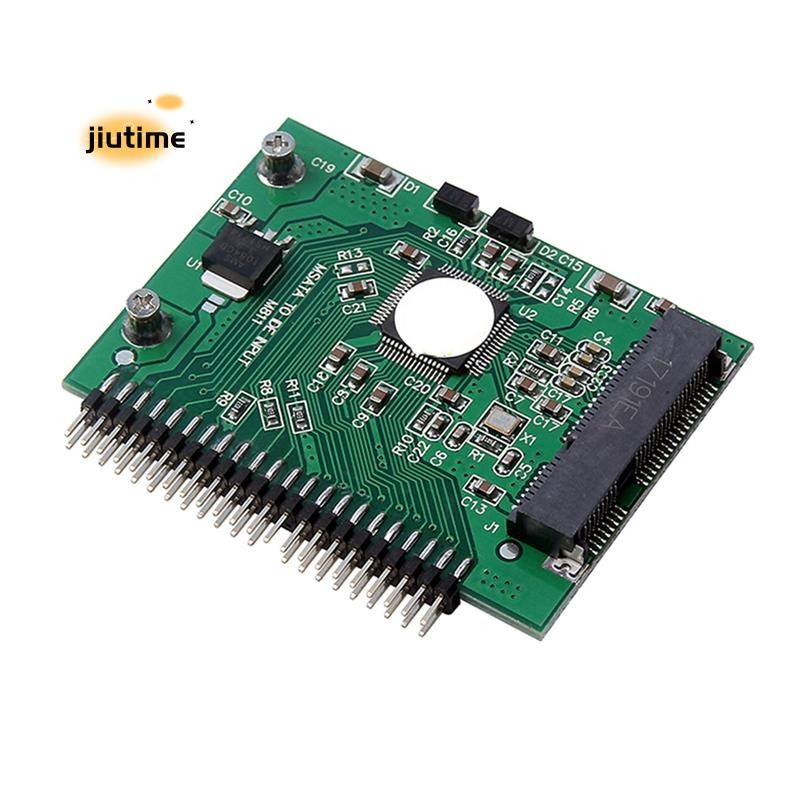 MSATA SSD ถึง 44 Pin IDE Converter อะแดปเตอร์ As 2.5 นิ้ว IDE HDD PCI E ...
