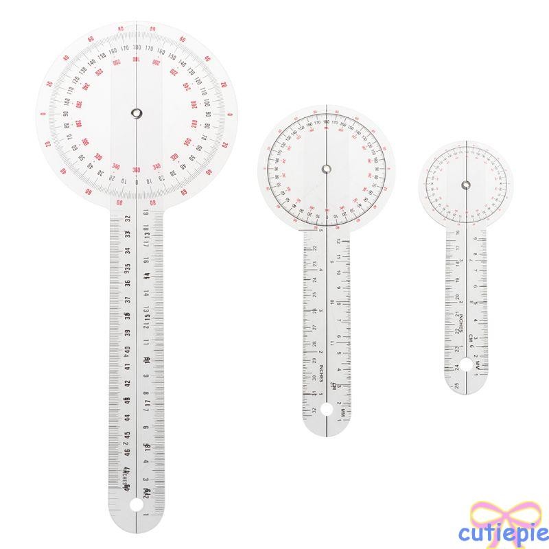 Cutie 3 ชิ้นชุด Physio Goniometer วัดเครื่องมืองานไม้สําหรับ DIY ...