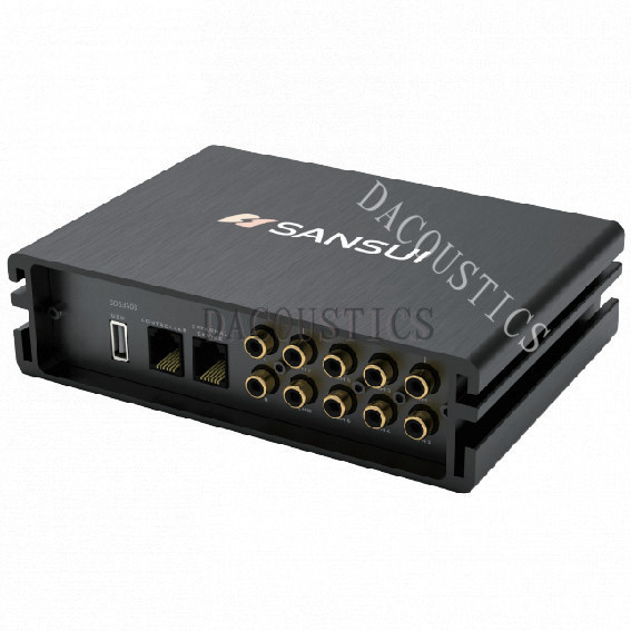 ใหม่ผลิตภัณฑ์ SANSUI 4进8出 31EQ SDS3408 8-Channel DSP พร้อมเครื่องขยายเสียงในตัวUMDSP 汽组车音响DSP ...