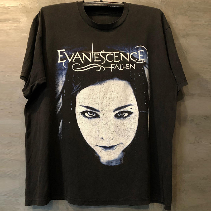 (จัดส่งตลอด 24 ชั่วโมง）Angle Official Evanses Band เสื้อยืดแขนสั้น ...