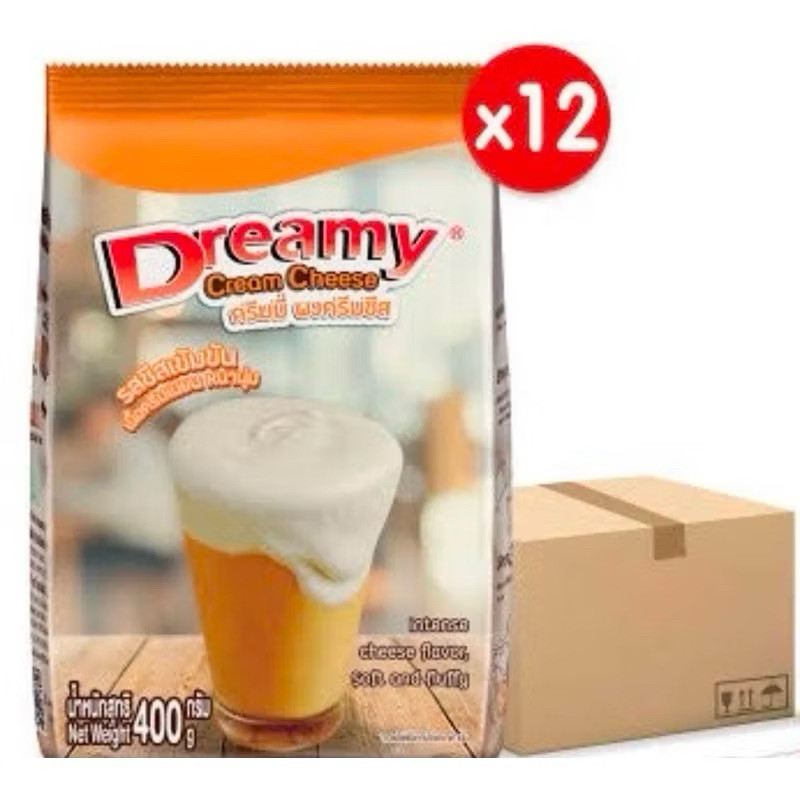 ยกลัง!!! ผงครีมชีส ดรีมมี่ ผงชาชีส ขนาด 400 กรัม Dreamy Cream Cheese ...