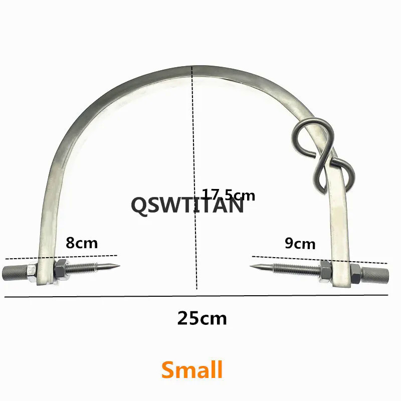 Gardner Wells Skull Traction Tongs U-shaped Skull Tong with P Diameter ...