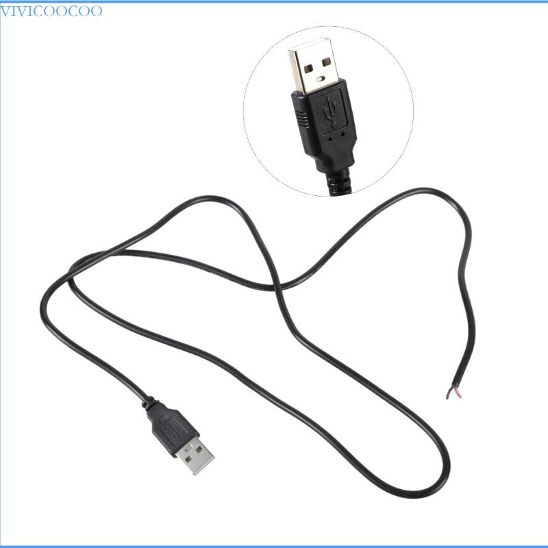 VIVI USB ชาย 2pin สายไฟชาย USB DIY Pigtail สายไฟสายไฟ | Shopee Thailand