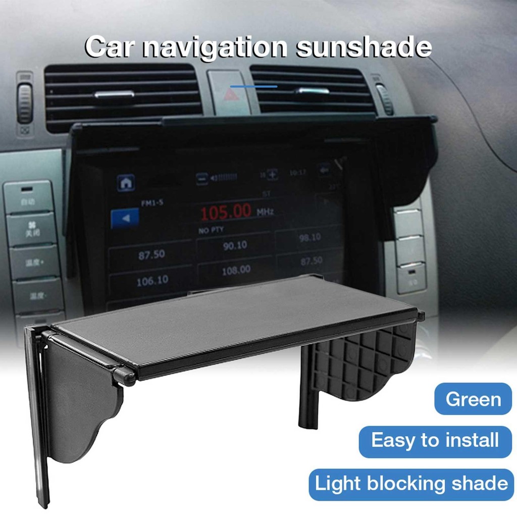 รถ Navigator ม่านบังแดด Visor Glare Vision Shield GPS Navigator Sun ...