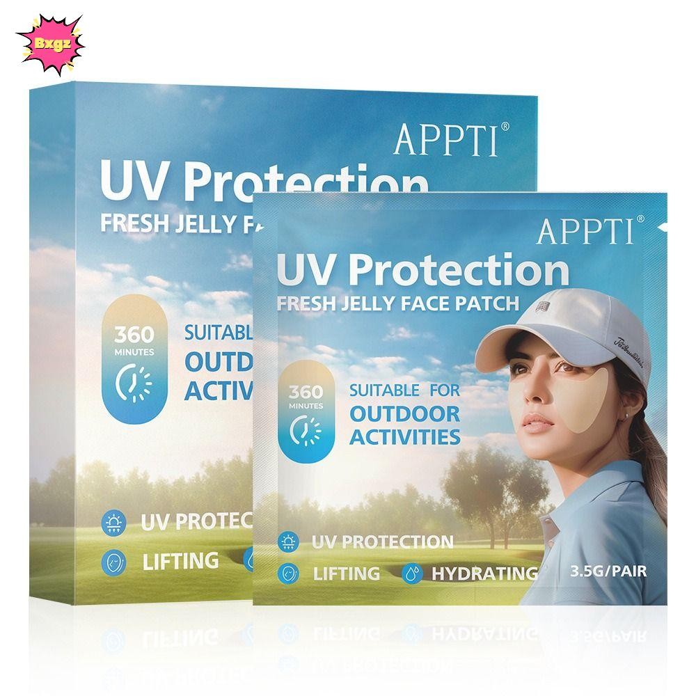 INNICE 5 คู่/กล่อง Sun Patch, Golf Sun Protection Moisturing UV Face ...